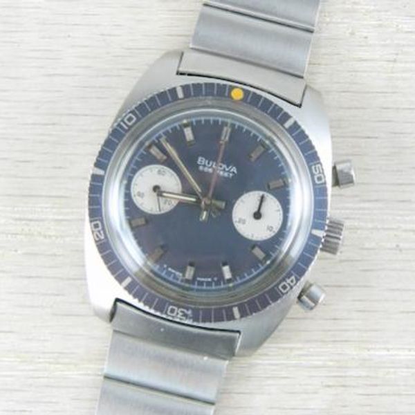 FS: 1971 Bulova 666 Feet 'Devil Diver' Chronograph with FULL KIT ...