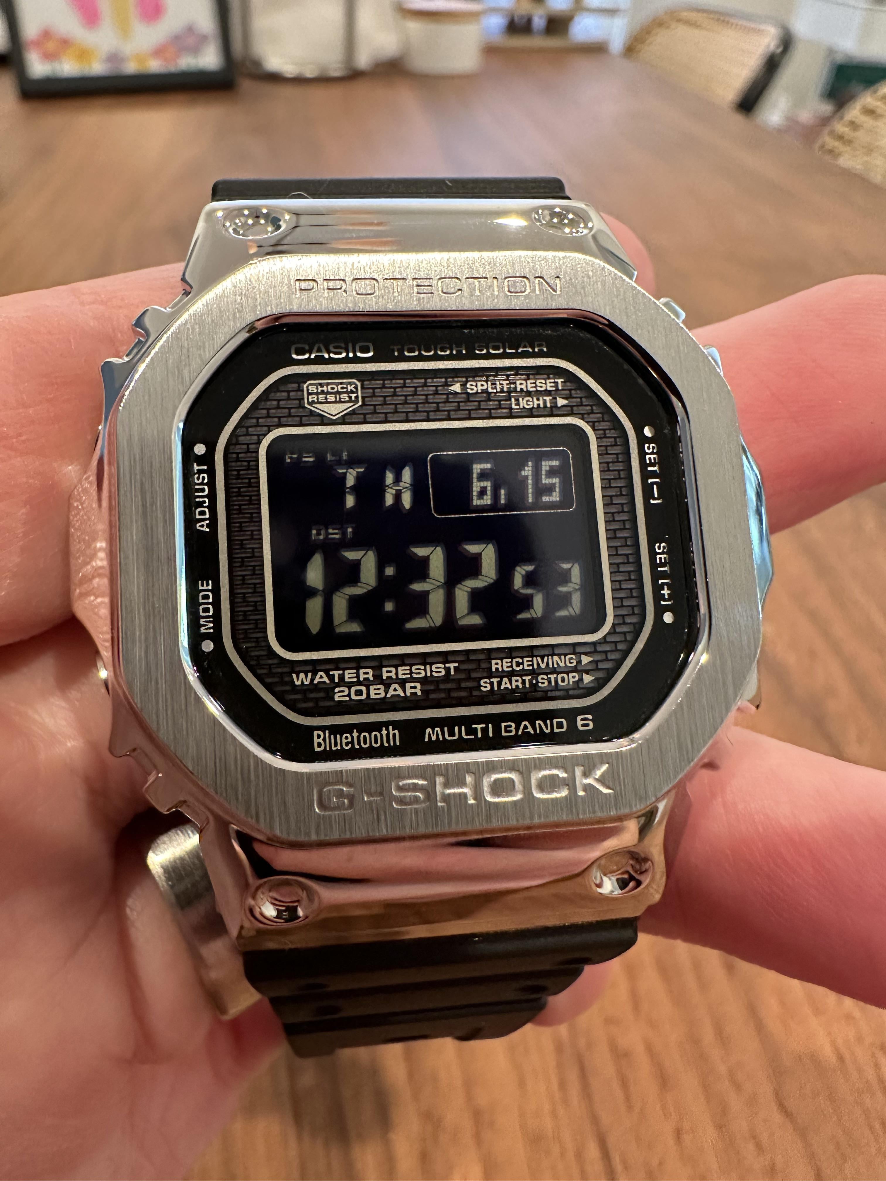 [WTS] G-Shock GMW-B5000 Negative Display + Resin Band | WatchCharts ...