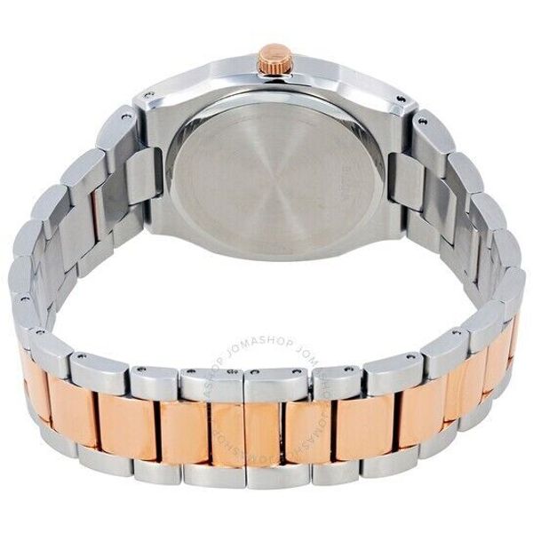 BULOVA Classic Womens Watch, Red Dial w/ Date, Two-Tone Silver & Rose ...
