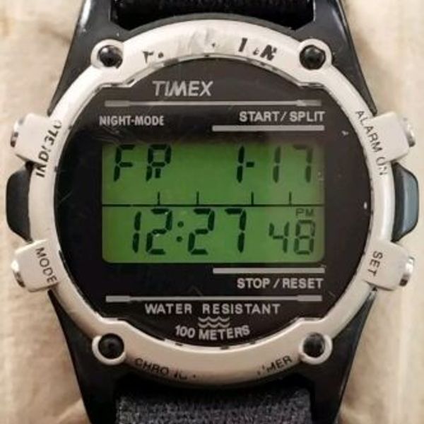 Vintage Timex Expedition Indiglo Digital Quartz Watch 2016 FA 745 FG New Battery | WatchCharts ...