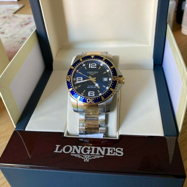 NEW - Longines HydroConquest Automatic Men's Watch L3.742.3.96.7 ...