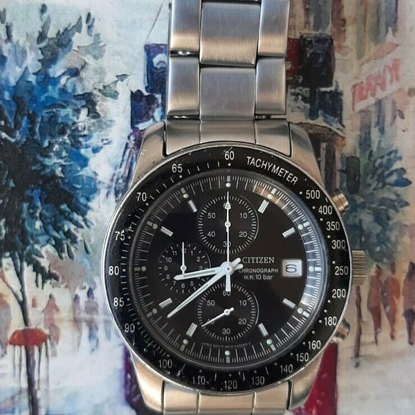 Citizen speedmaster chronograph - Very rare - vintage chronograph ...