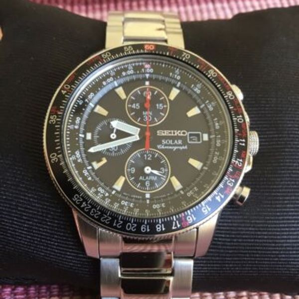 Seiko SSC007 Solar Chronograph | WatchCharts Marketplace