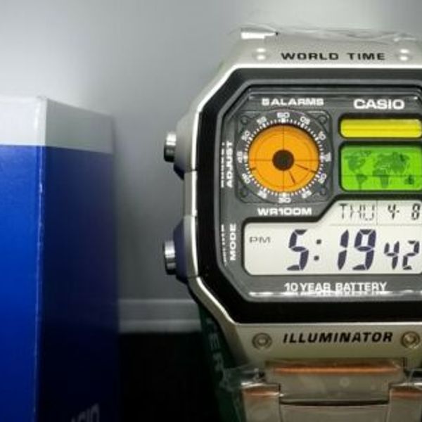 *Brand New* Modified Casio Royale World Time AE1200WH with Modded ...