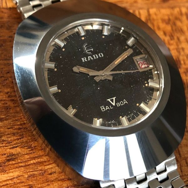 1970s Vintage Rado Balboa V Automatic Watch Mineral Dial | WatchCharts ...