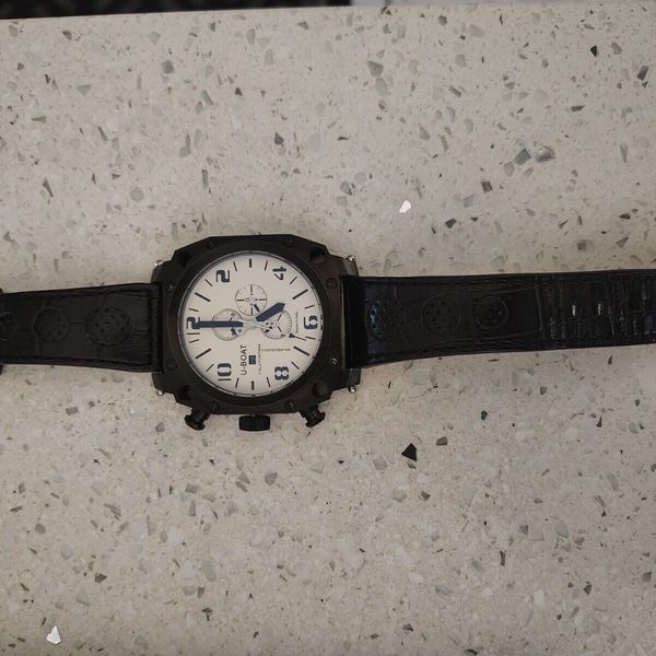 U-Boat Italo Fontana Black Stainless Watch, Thousands Of Feet, N.060 ...