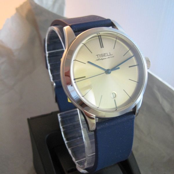 Tisell Classic automatic, champagne dial | WatchCharts Marketplace