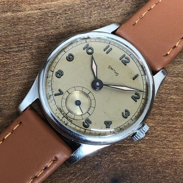 SMITHS EARLY 6RG FULLY STAINLESS STEEL c1947 WRISTWATCH | WatchCharts ...