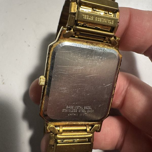 Bulova A1 Quartz Tank Watch Runs | WatchCharts Marketplace