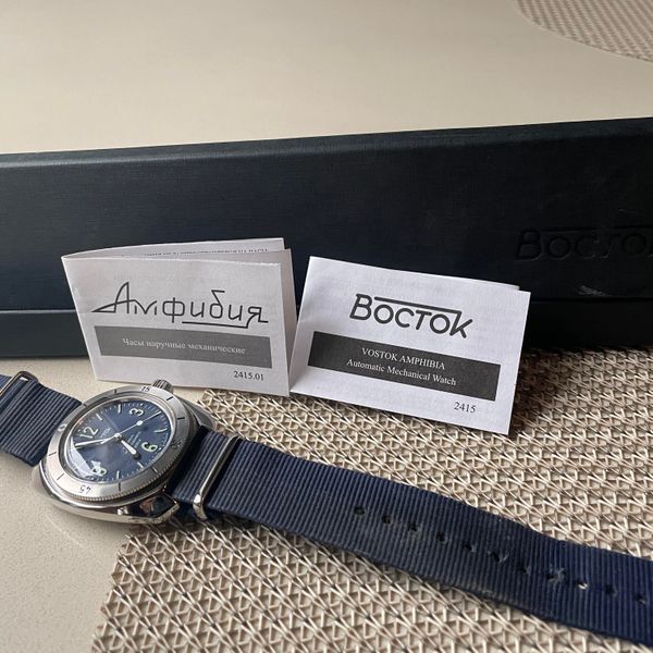[WTS] Vostok Amphibia - Blue Bubble Case - Scuba Dude [US] - $110 ...