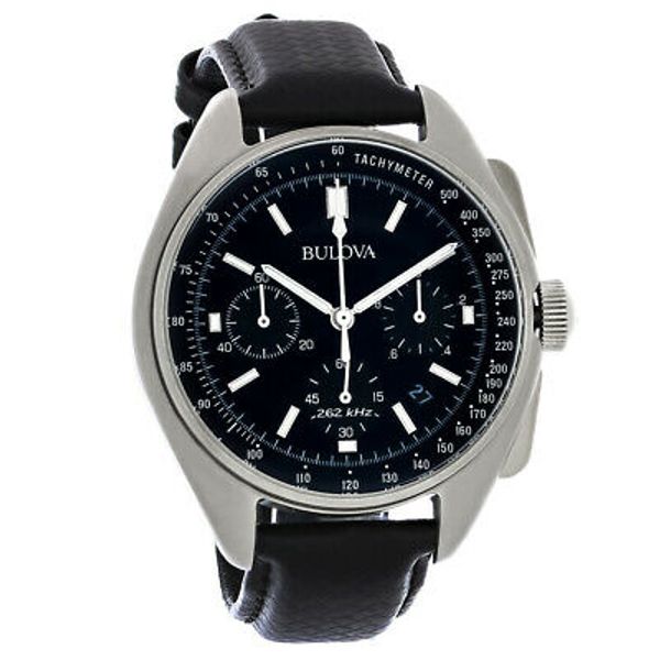 Bulova Lunar Pilot Mens Apollo 15 Special Edition Chrono Quartz Watch ...
