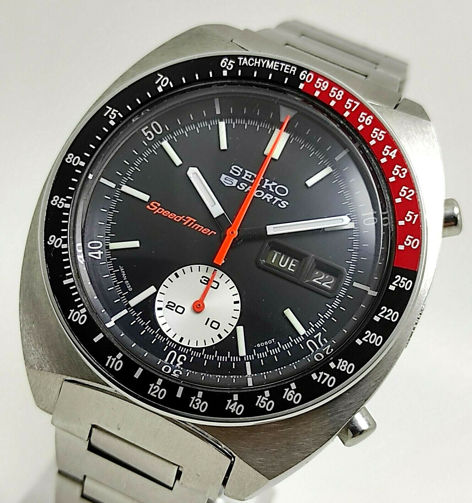Seiko Coke Bezel "Speed-Timer" Wristwatch 6139-6002 - Men - 1970-1979 ...