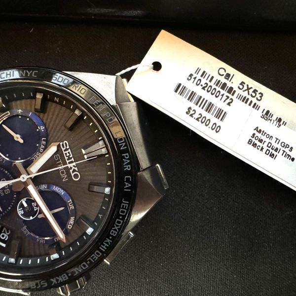 [WTS] Astron GPS Solar Titanium, minty $1325 | WatchCharts Marketplace