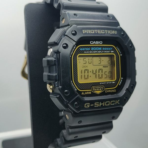 Vintage Casio G Shock DW-5300G-9V CLASSIC SQUARE Gold 901 Mod (1994 ...