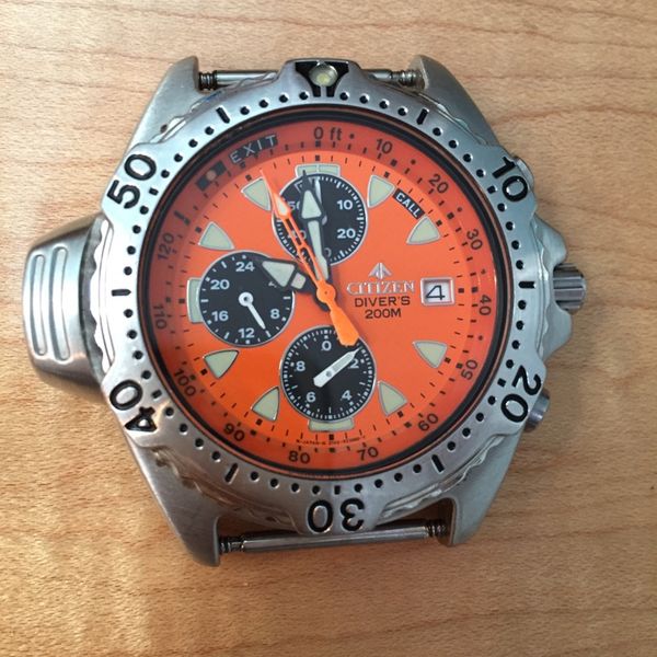 FS: Citizen Promaster AY5 200M Diver Orange BIG PRICE DROP $150 ...