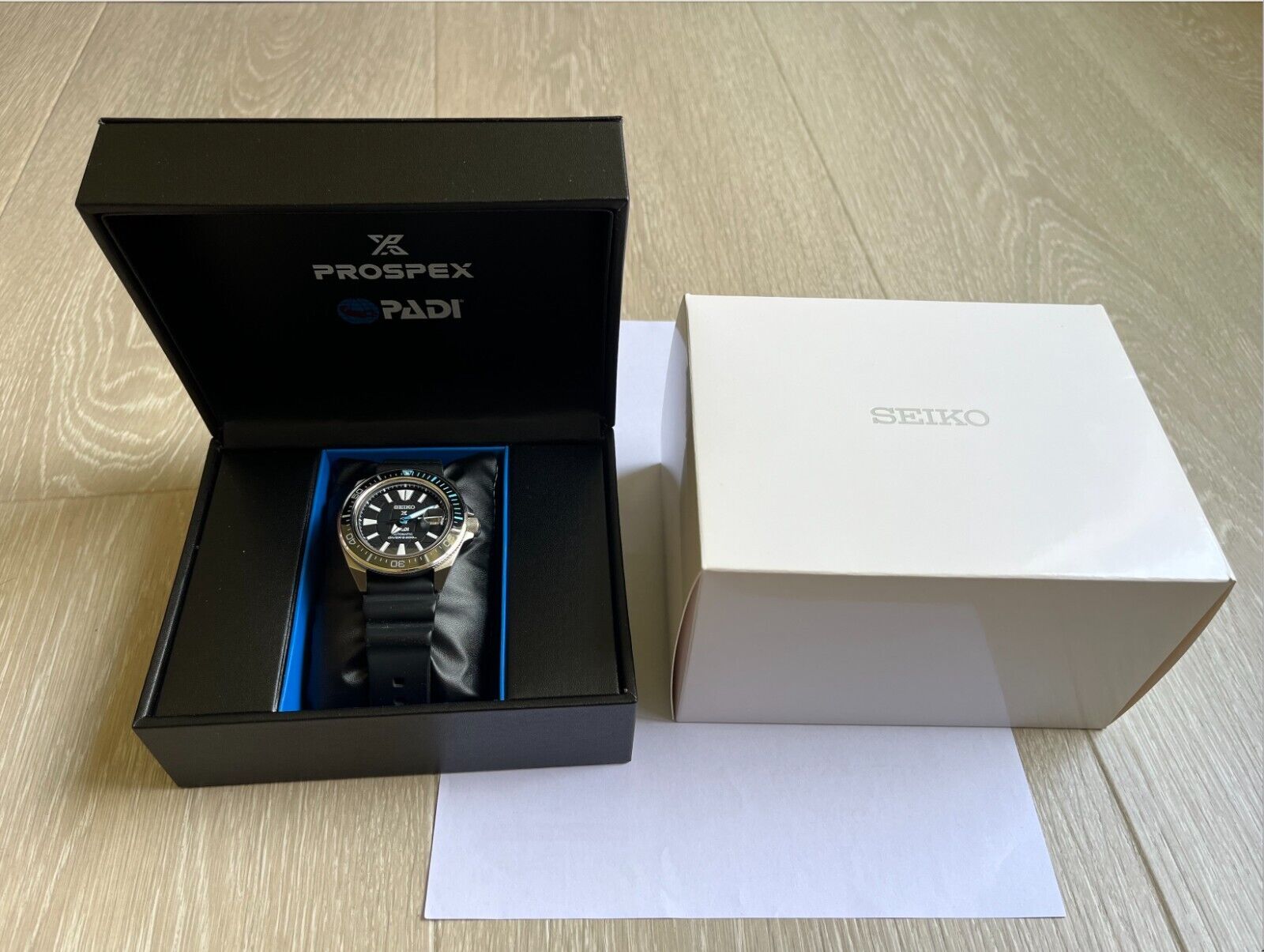 Seiko Prospex PADI "Samurai" Automatic Divers Watch SRPG21K Pristine ...