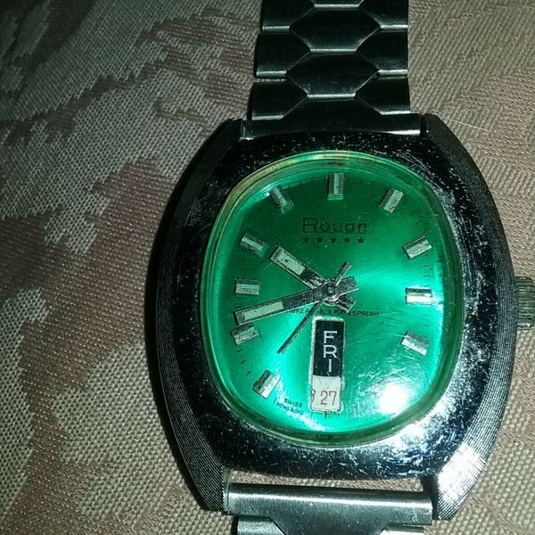 Rouan Men's watch calendar Swiss Movement | WatchCharts Marketplace