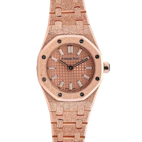Audemars Piguet 23mm Royal Oak Mini Frosted Gold Quartz 67630OR ...