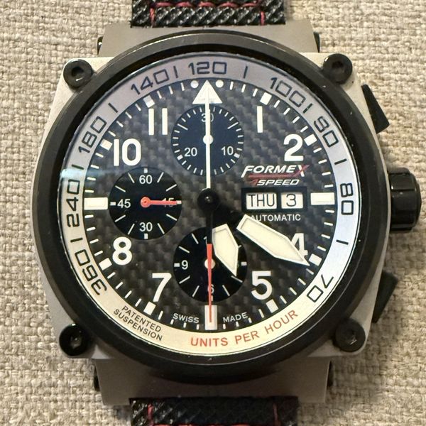 Formex 4 Speed AS1100 Menâ s Automatic Chronograph Swiss Made Watch ...