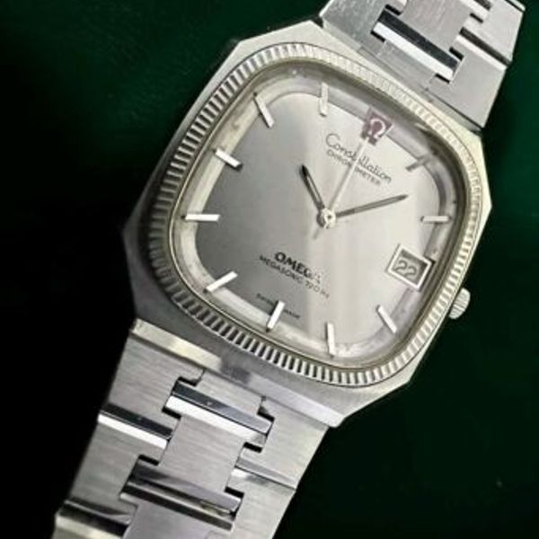 Rare OMEGA Constellation Megasonic 720Hz Ref.198.0038-398.0828 Vintage ...