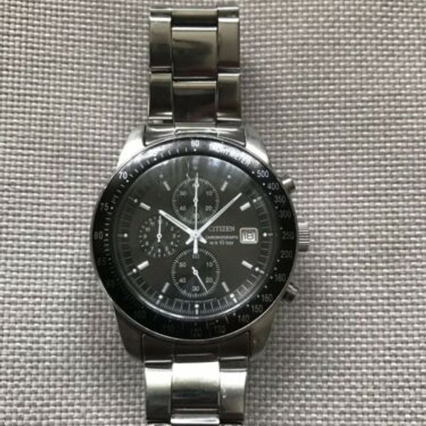 CITIZEN SPEEDMASTER MENS QUARTZ CHRONOGRAPH AN0880-57E 0510-K16008 ...