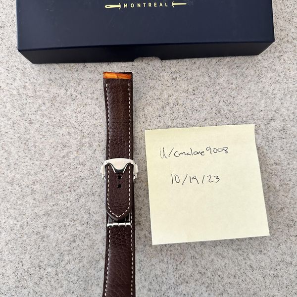 [WTS] Aaron Bespoke 19mm strap | WatchCharts Marketplace