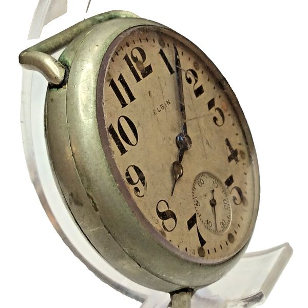 Vintage Elgin Trench Watch Circa WW l Excellent Runs | WatchCharts ...