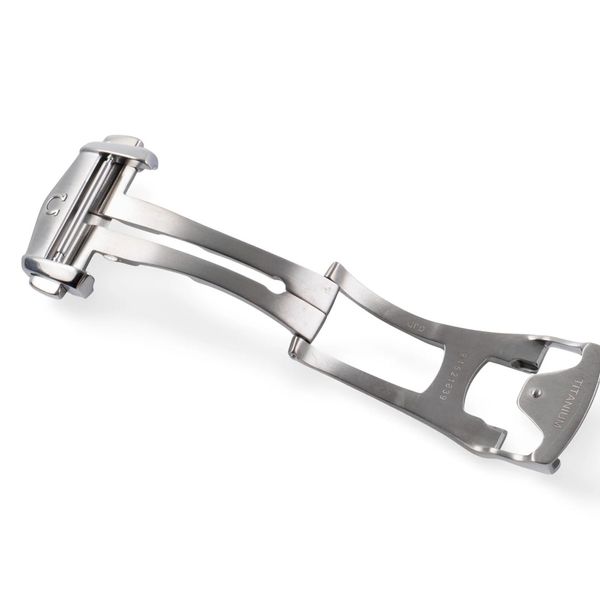 Omega Deployment Clasp Clasp 18mm Titanium with Logo Attached ...