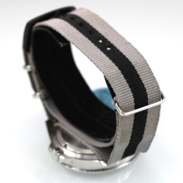 Casio Men Watch MDV-106 Stainless St 200m Battery Gray Black Nylon Date ...