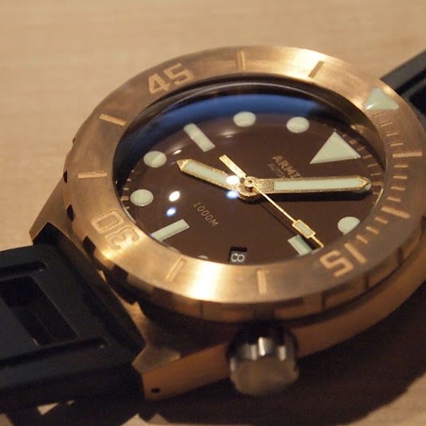 SOLD* FS: MINT Armida A1 Superdome Bronze (Brown Dial) | WatchCharts ...