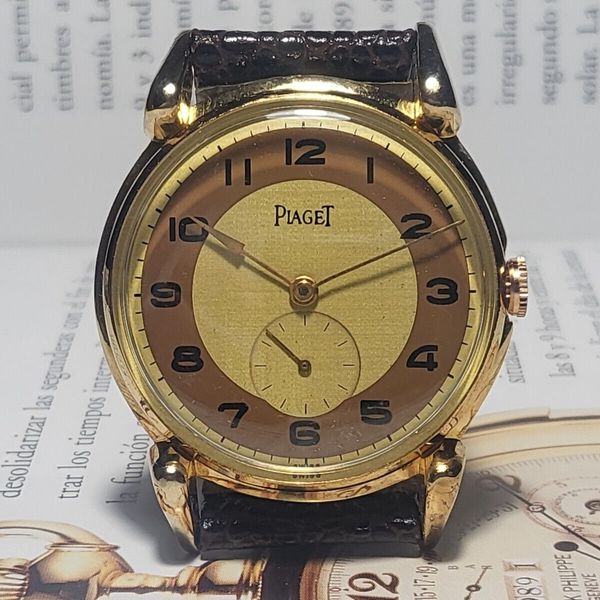PIAGET "SPIDER LEGS LUGS" Wrist Men Watch - Circa 1950 - FOR COLLECTORS ...