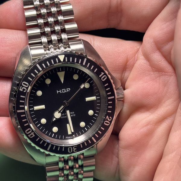 [CONUS] FULL KIT HGP Monnin Mecaquartz Diver 200m with Bracelet ...