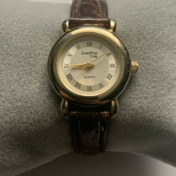 Vintage Louifrey Club Watch - Genuine Leather Strap | WatchCharts ...