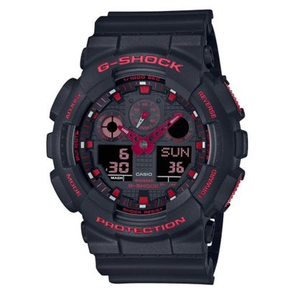 [G-SHOCK] GA-100 Series / Digital & Analog / GA-100BNR-1AJF / G-Shock ...