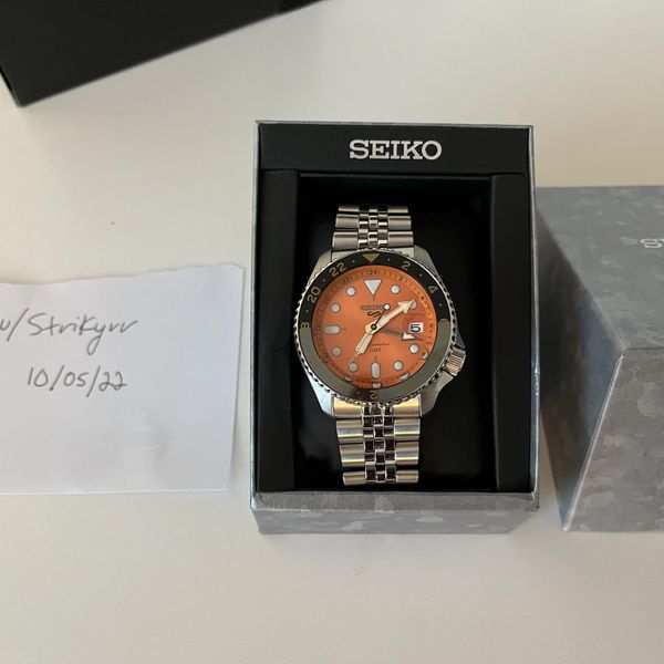 [WTS] Seiko SSK005 Orange 5KX GMT | WatchCharts Marketplace