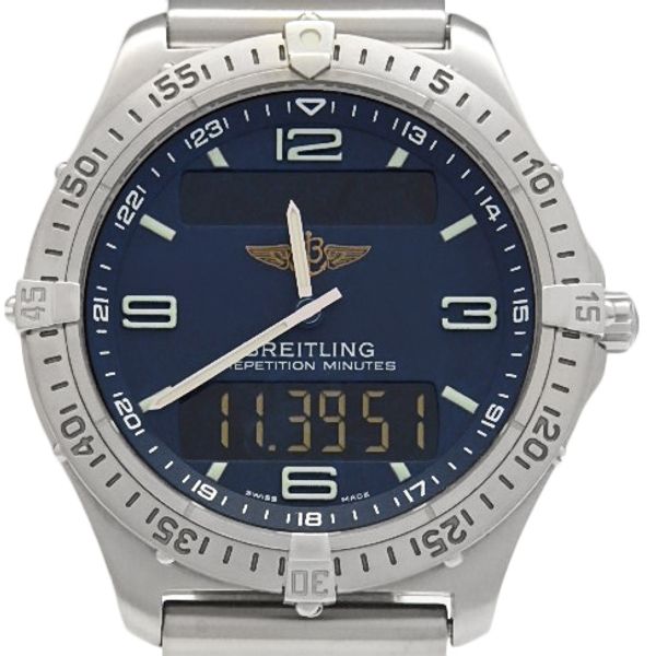BREITLING Breitling Aerospace Dual Time E65062 Ti Digital Quartz ...