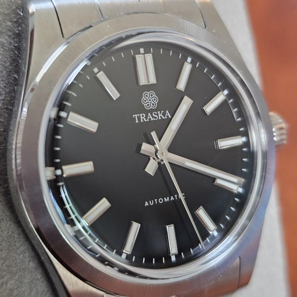[WTS] Traska Commuter 36mm Carbon Black | WatchCharts Marketplace
