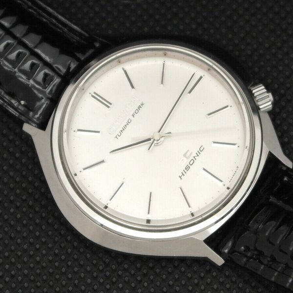 Vintage Citizen HiSonic 3720 Tuning Fork men's Watch 1974 for spares ...