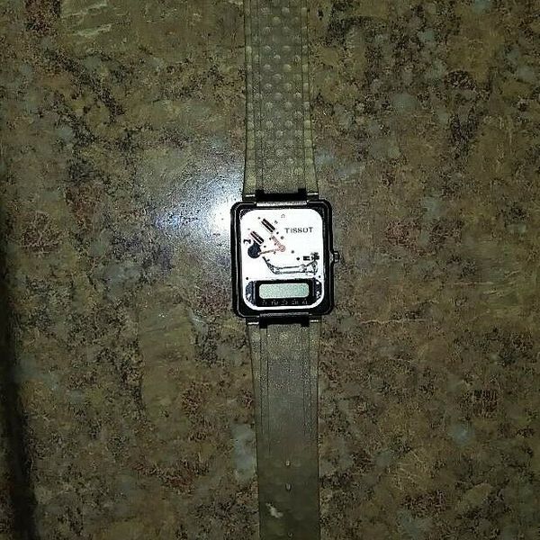 RARE! 1980's Limited Edition Tissot Two Timer Skeleton Watch ...