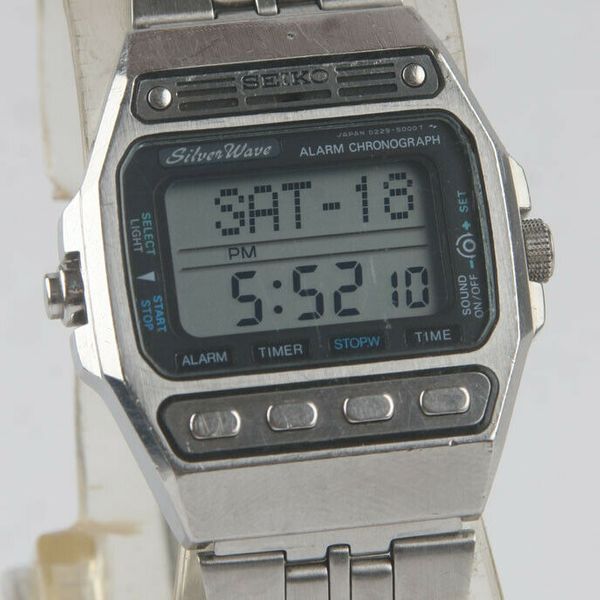 VINTAGE SEIKO SILVER WAVE D229-5000 ALL ORIGINAL WORK GREAT GOOD ...