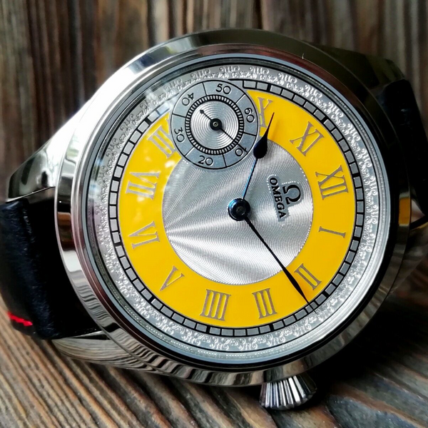 Omega Custom Dial Multicolor Luxury Marriage Watch STAINLESS STEEL CASE ...
