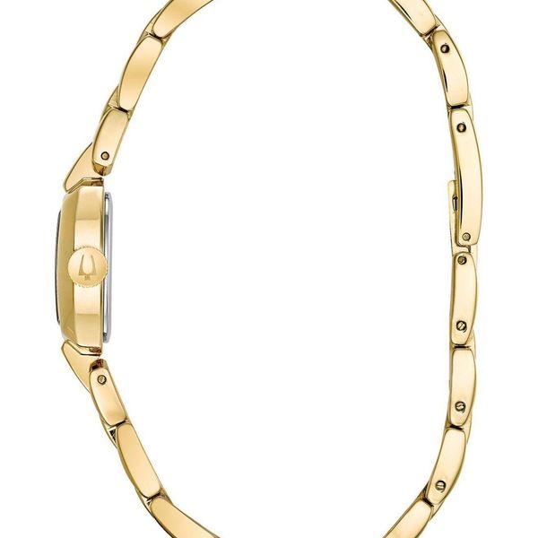 Bulova Women's Classic Collection Quartz Gold Stainless Steel Watch 18 ...