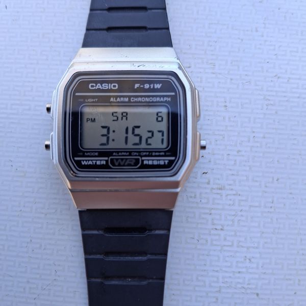 casio f-91w digital watch | WatchCharts Marketplace
