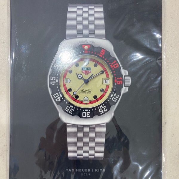 Tag Heuer Formula 1 Kith Book Magazine Sealed New | WatchCharts Marketplace