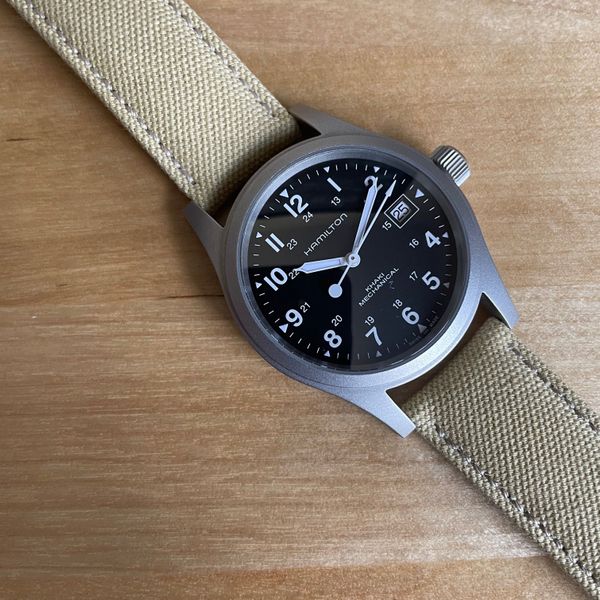 Like New Hamilton Khaki Field Mechanical H69439933 with full AD ...