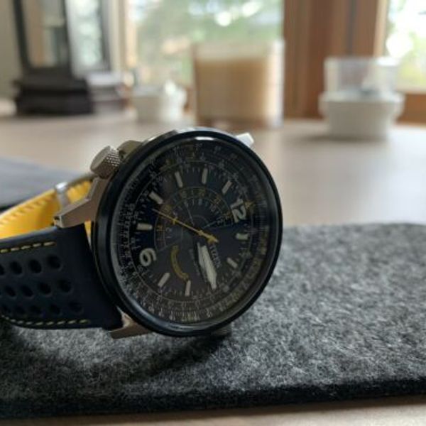 Citizen Men's Eco-drive Promaster Nighthawk Blue Angels Watch Bj7007 ...
