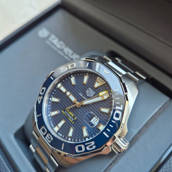 TAG Heuer WAY201B.BA0927 Calibre 5 Automatic | WatchCharts Marketplace