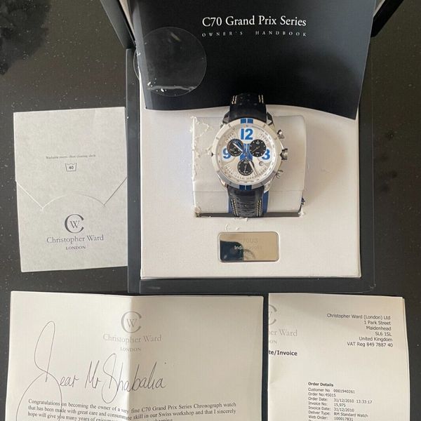 Christopher Ward C70 US. Limited Edition 1/500. Excellent Condition ...