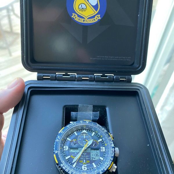 Citizen Blue Angels JY8078-52L Wrist Watch for Men | WatchCharts ...