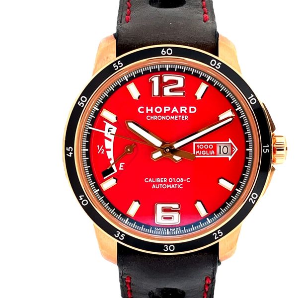 Chopard Mille Miglia GTS Power Control 43mm Rose Gold Red Dial Limited ...